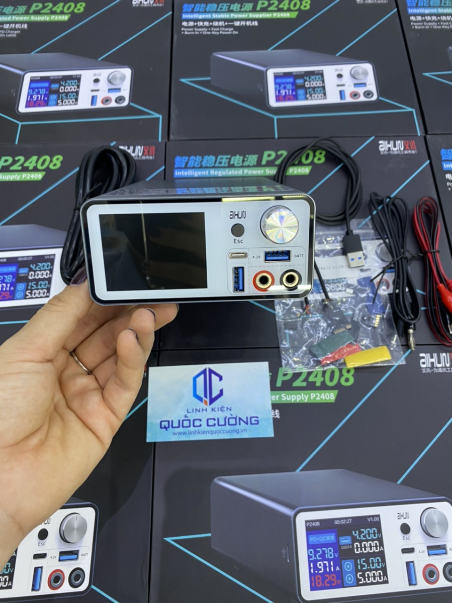 Máy Cấp nguồn 24V/8A P2048 Chính Hãng AiXun - JC chính hãng giá rẻ tại ...